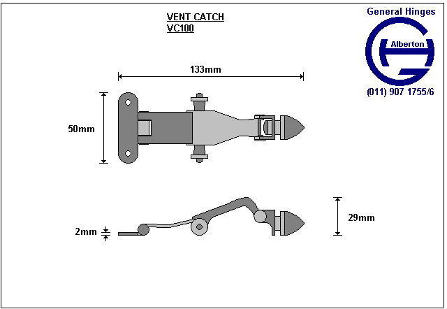 VENT CATCH | General Hinges